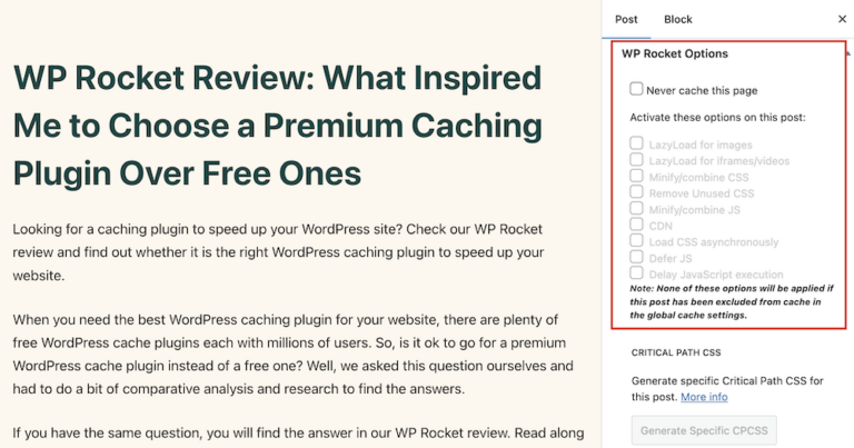 How to Disable Caching for Specific Pages in WordPress (4 Easy Steps ...