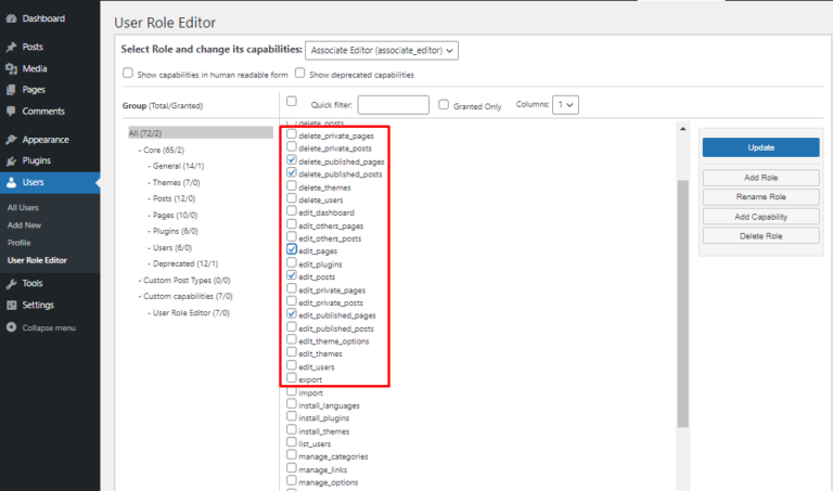 How To Customize User Roles And Capabilities In Wordpress 3 Easy