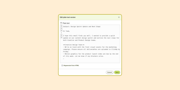 Understanding the Plain Text Version in Campaign Emails and Its ...